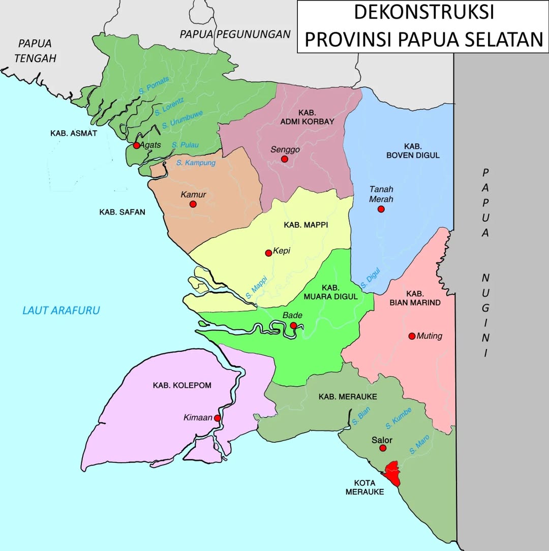 Papua Selatan : Provinsi Baru di Ujung Timur Indonesia